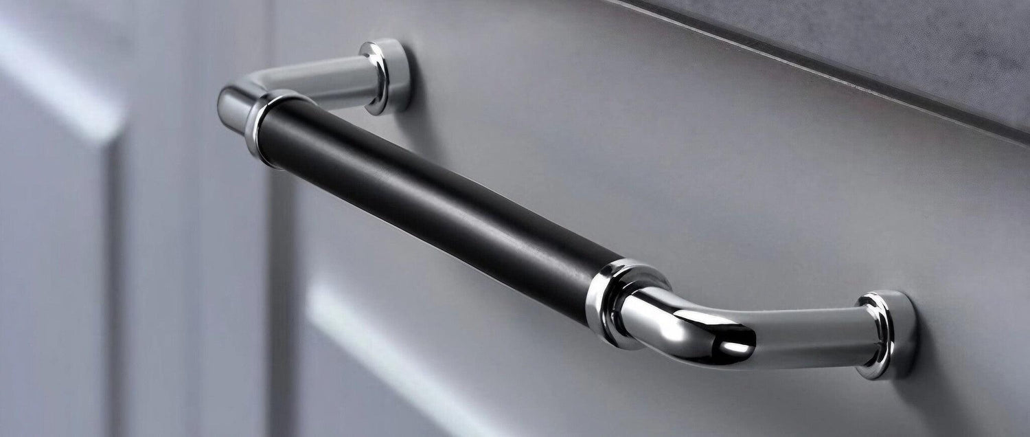 The Trendy Appeal of Black Chrome Cabinet Handles – KAHO Hardware